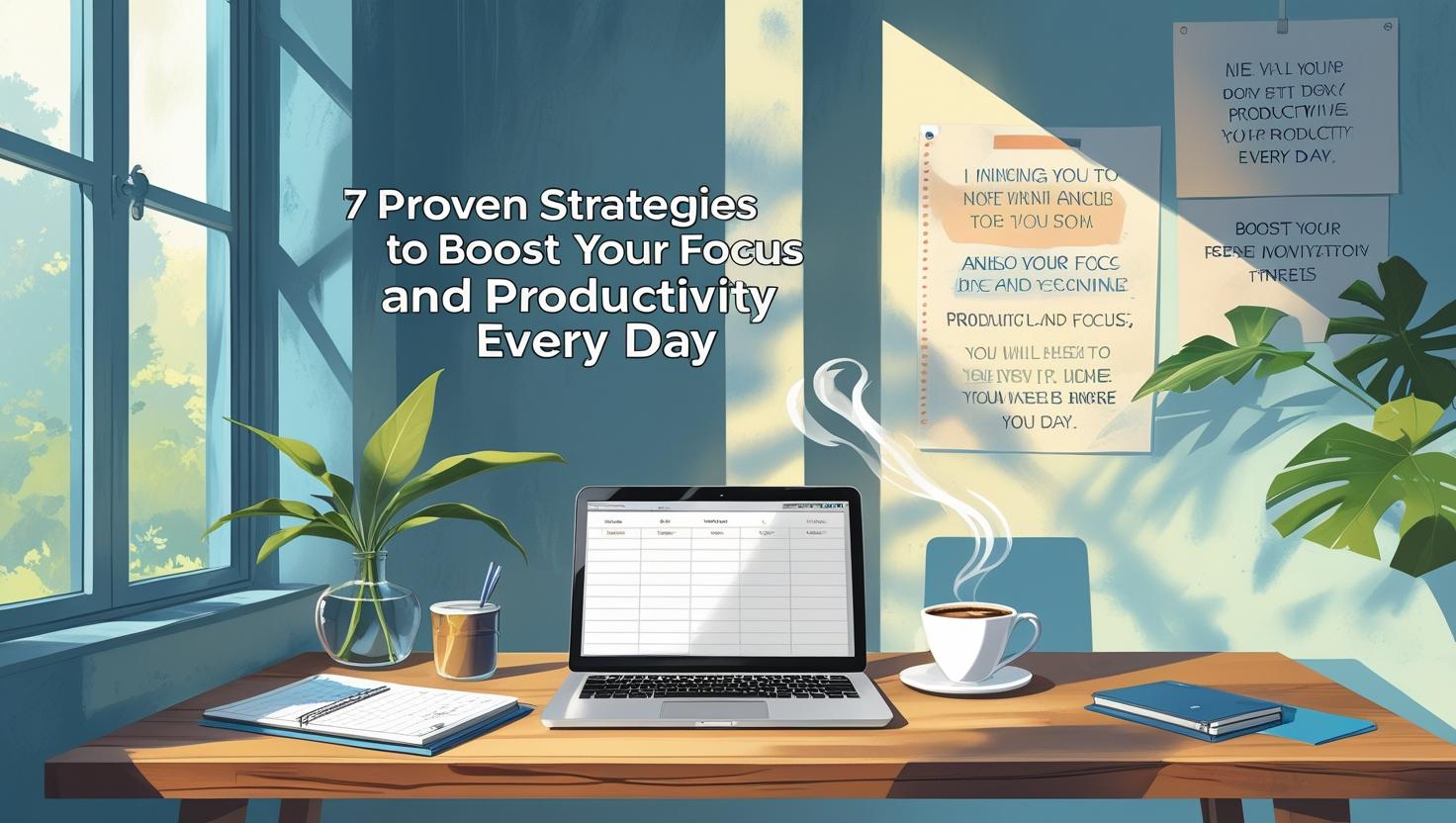7 Proven Strategies to Boost Your Focus and Productivity Every Day